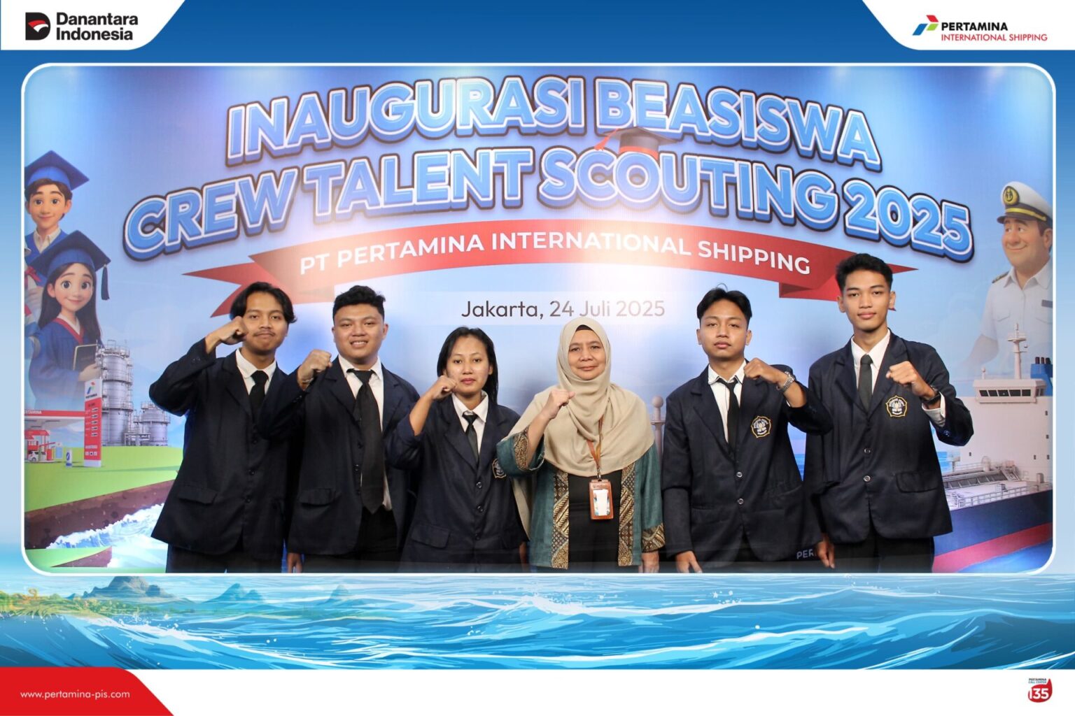 5 Mahasiswa Polines Raih Beasiswa Crewing Talent Scouting PT Pertamina ...